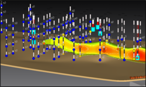 3D Visualization of PCE in Groundwater using Earth Volumetric Studio ...