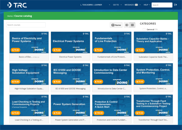 Power Academy Online Library | TRC | Industries & Services TRC